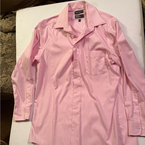 Covington | Shirts | Covington Mens Light Pink Dress Shirt | Poshmark